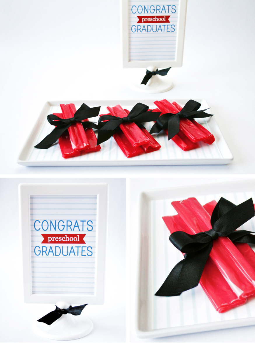 Preschool Graduation Goodies Paging Supermom