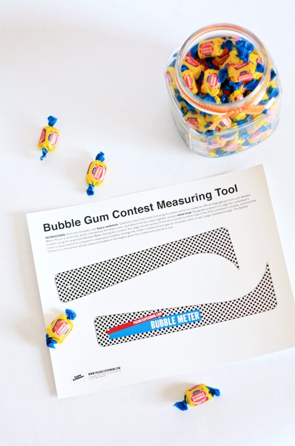 Family Fun: Bubble Gum Blowing Contest! - Paging Supermom
