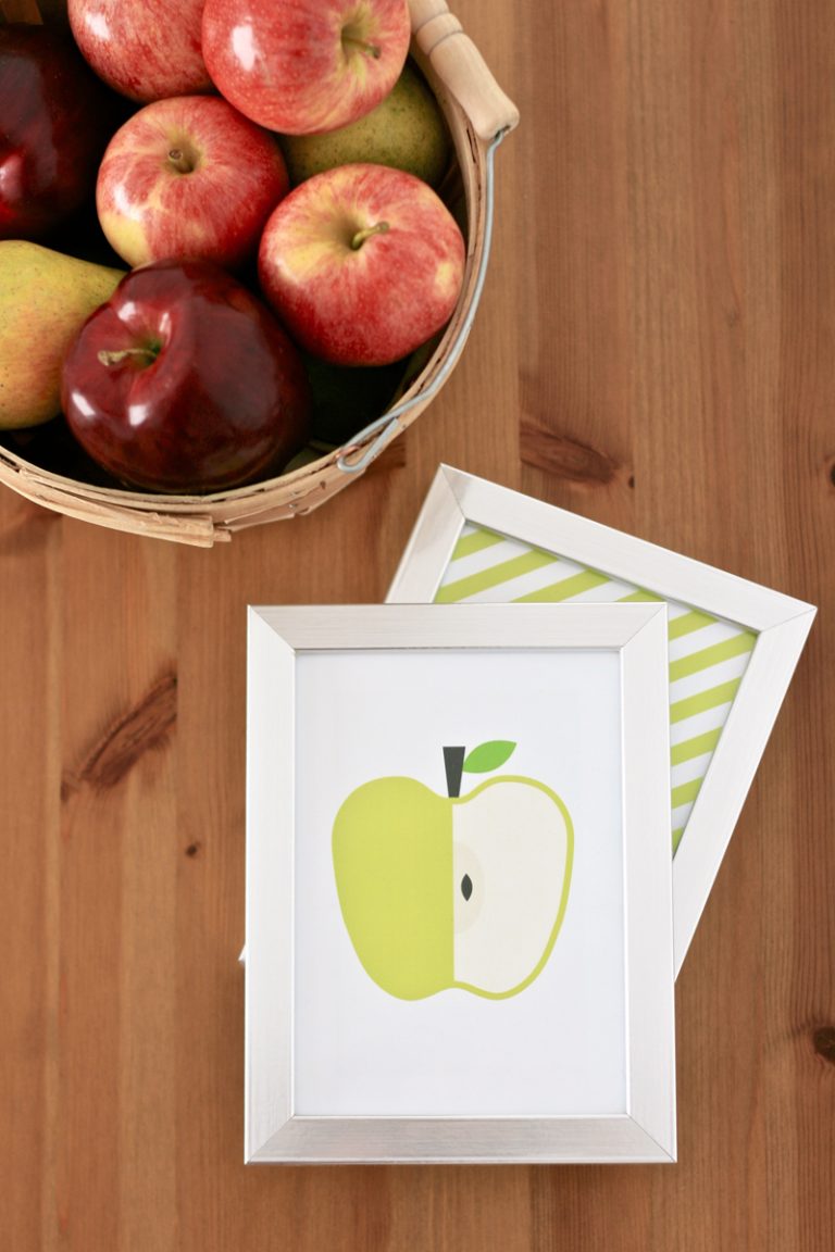 Mod Apple Prints & 12 Free Fall Printables - Paging Supermom