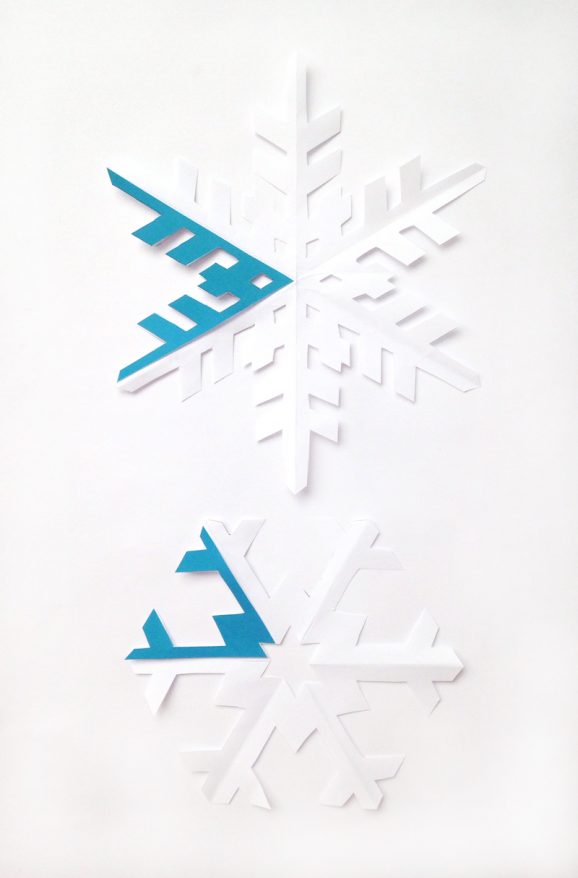 How to Make Paper Snowflakes + Free Cutting Templates - Paging Supermom