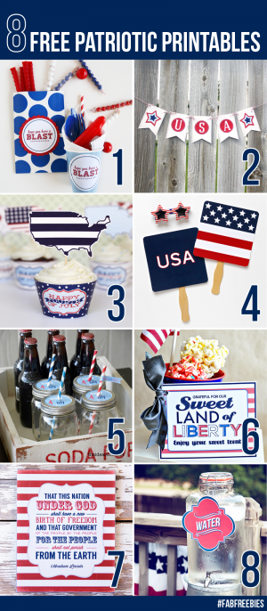 8 Freebies for the Fourth of July! - Paging Supermom