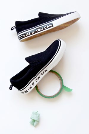 Make Your Own Shoe Decals - Paging Supermom