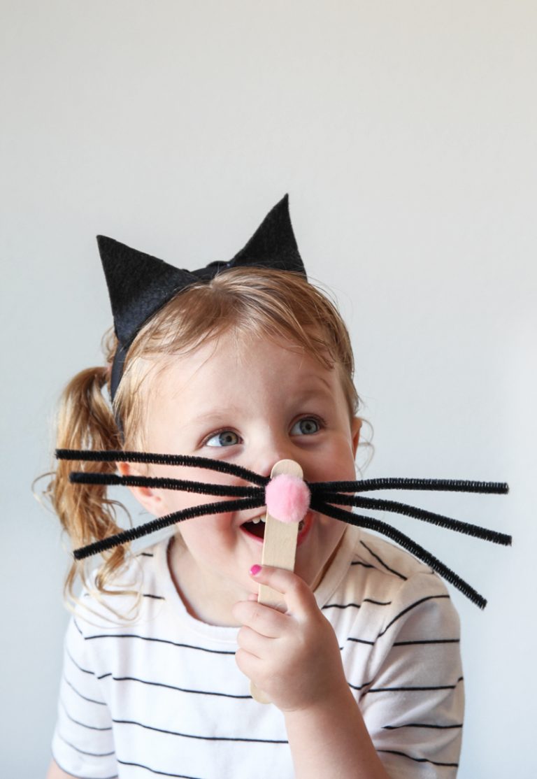 Girls Cat Costume - Easiest Black Cat Costume Tutorial