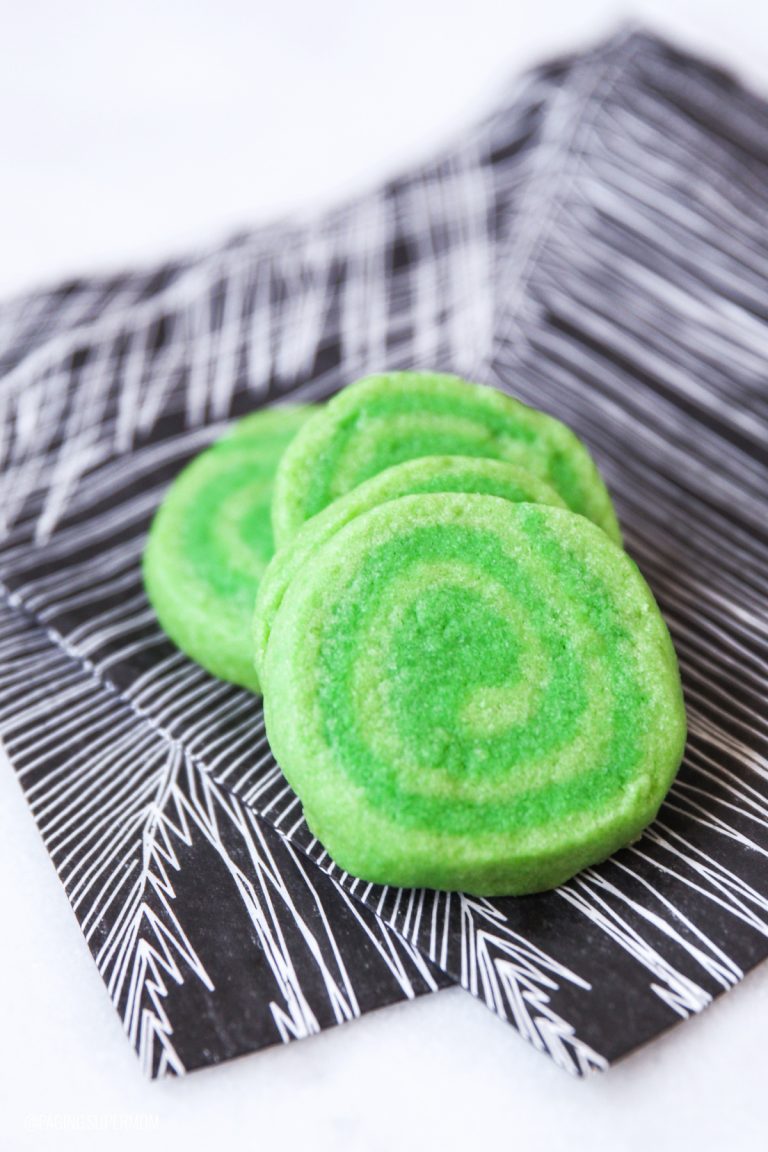 Moana Party Treats - Heart of Te Fiti Cookies Recipe from Paging Supermom