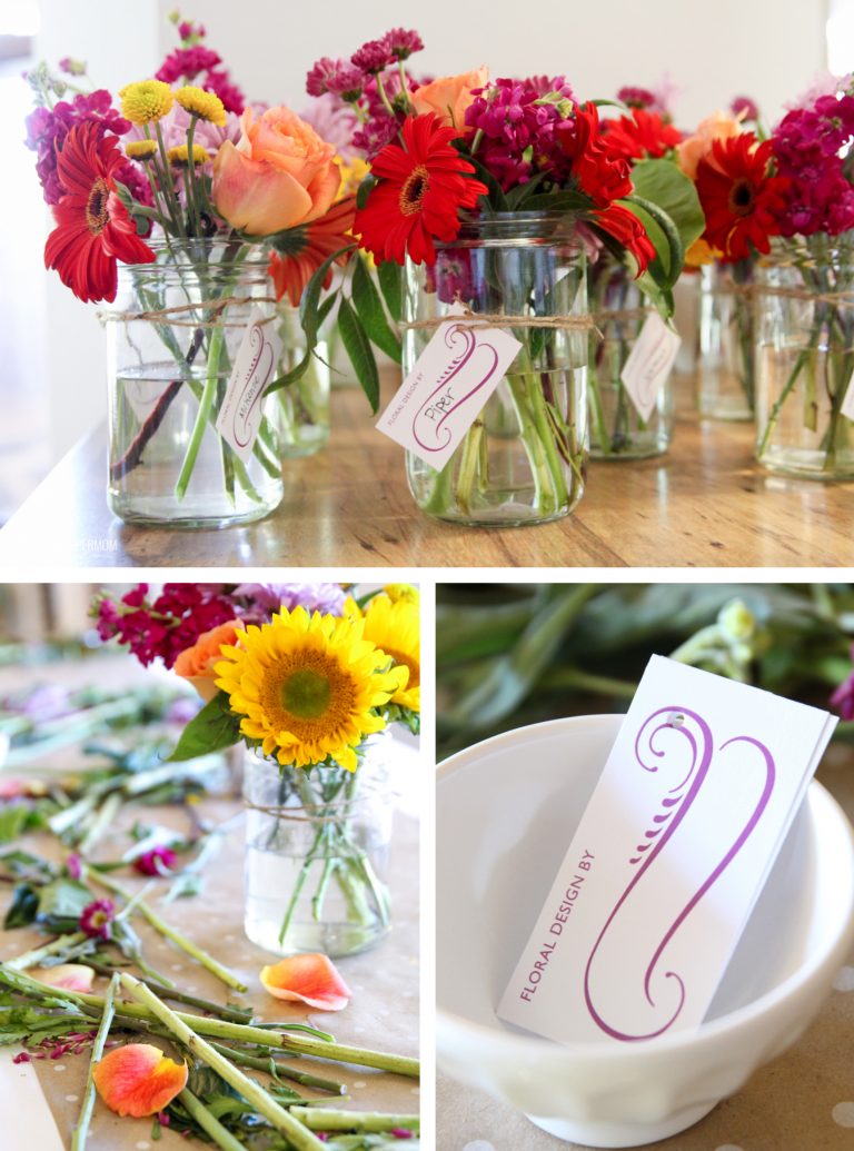 Flower Arranging Party - How to Host One & Free Printables - Paging ...