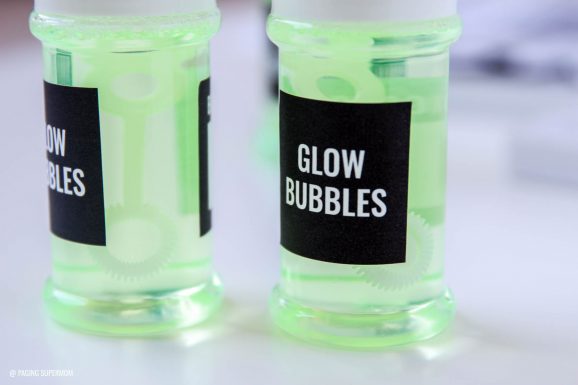 DIY Glow Bubbles for Blacklight Party - Cheap & Easy Recipe