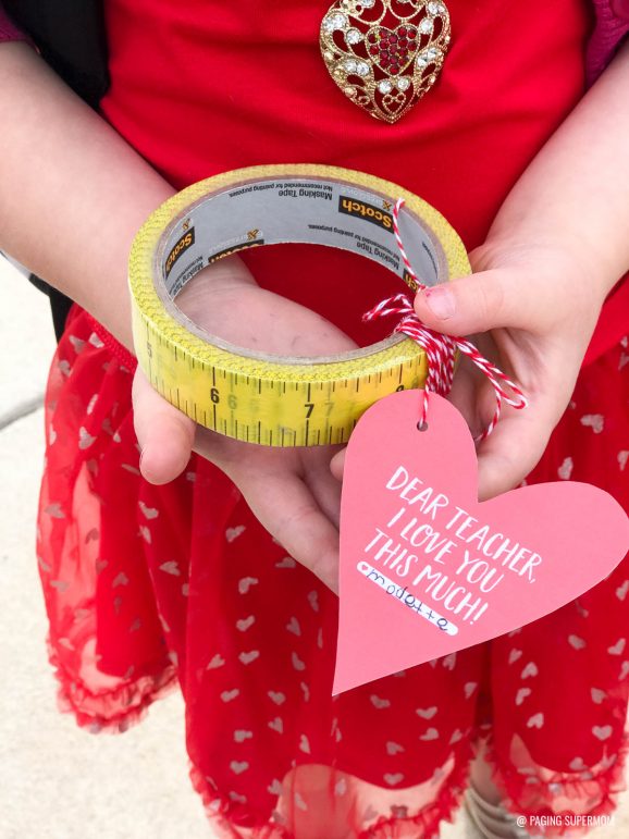 Teacher Valentines - Free Printable for Easy Teacher's Valentine Gift